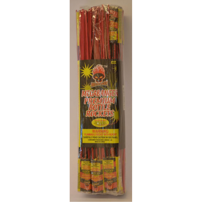 Megabanger Premium Bottle Rockets – Buy Fireworks in Fort Pierce ...